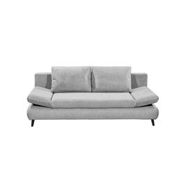 ED Lifestyle Sunny Lux 3DL Schlafsofa Holzwerkstoff/Nosag Light Grey