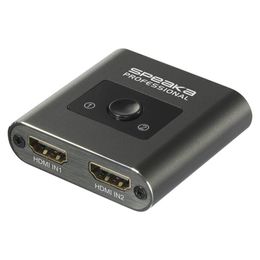 SpeaKa Professional SpeaKa Professional SP-HSW-231 2 Port HDMI-Switch UHD 8K @ 60 Hz
