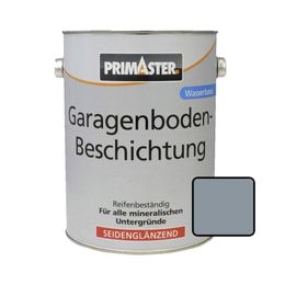 Primaster Zementfarbe Primaster Garagenbodenbeschichtung 5 L silbergrau
