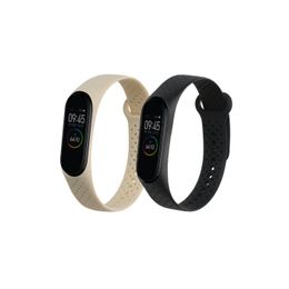 kwmobile Uhrenarmband 2x Sportarmband für Xiaomi Mi Band 4