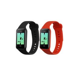 kwmobile Uhrenarmband 2x Sportarmband für Xiaomi Redmi Smart Band 2