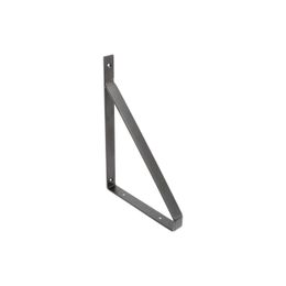 SO-TECH® SO-TECH® Wandregalhalter Regalkonsole RK08 schwarz Stahl Regalwinkel für Holzplatten