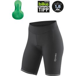 Gonso Trainingstights SITIVO W Da-Radshort BLACK / BRIGHT GREEN