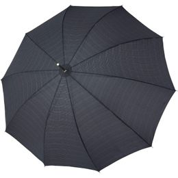 Doppler® Langregenschirm Stockholm AC gemustert, glen check, für Herren, schwarz