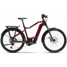 Haibike Trekking 11 750 Wh E-Bike Diamant 27,5" tuscan/neon red - gloss 54 cm