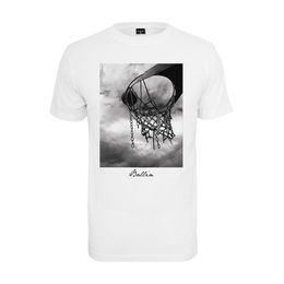 Mister Tee T-Shirt 'Ballin 2.0' Herren Gr&ouml;&szlig;e S grau / dunkelgrau / schwarz / wei&szlig;