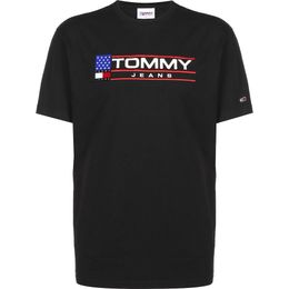 Tommy Jeans T-Shirt Herren Gr&ouml;&szlig;e M blau / rot / schwarz / wei&szlig;