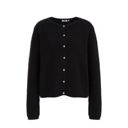 WE Fashion Knit Cardigan female Black size XXXL