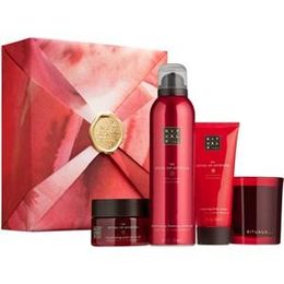 Rituals Rituale The Ritual Of Ayurveda Geschenkset Foaming Shower Gel 200 ml + Body Cream 100 ml + Salt Scrub 125 g + Scented Candle 140 g