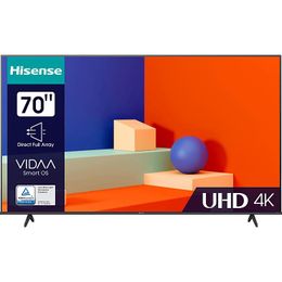 HISENSE 70A6K LED TV (Flat, 70 Zoll / 177 cm, UHD 4K, SMART TV, VIDAA)