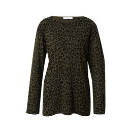 ABOUT YOU Pullover 'Nicole' Damen Größe S khaki / schwarz