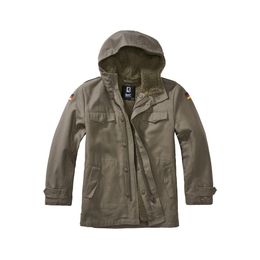 Brandit Jacke Jungen Größe 122/128 gelb / oliv / rot / schwarz