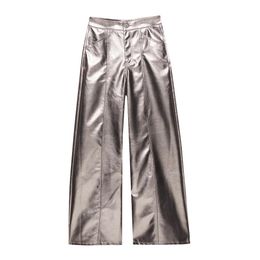 Pull&Bear Pull&Bear Hose Damen Gr&ouml;&szlig;e 36 silber