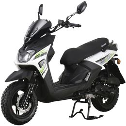 Motorroller Gt Union "PX 55 Cross-Concept 2.0 50-45" & Mofas grün (weiß, grün) Motorroller