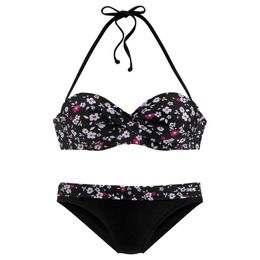 Lascana Bikini female Black size 42