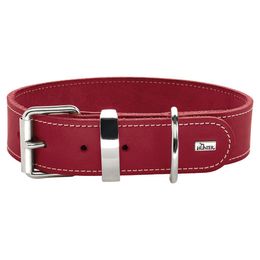 Hunter Tierbedarf Hunde-Halsband Halsband Aalborg Special rot