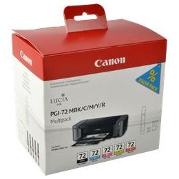 5 Canon Tinten 6402B009 PGI-72 Multipack je 1 x MBK / C / M / Y / R