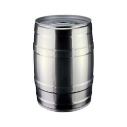 ich-zapfe Bierzapfanlage 5L Partyfass blank - ohne eingebauten Zapfhahn