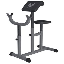 GYRONETICS Hantelbank Curlbank - Curlpult, Hantelablage, Verstellbar - Scottbank, Bizepsbank, (1-tlg)