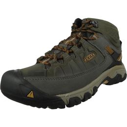 Keen Wanderschuhe "Targhee III Waterproof", wasserdicht, Leder, für Herren, grün, 44