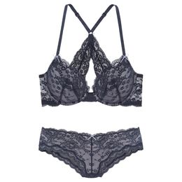 Lascana Set Damen Größe 70 dunkelblau