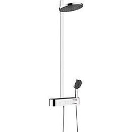 Hansgrohe Pulsify S Showerpipe 260 2jet 24241000 EcoSmart mit ShowerTablet Select 400, chrom