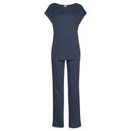 Lascana Pajama female Blue size 36/38
