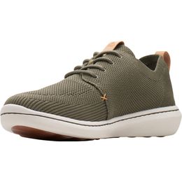 Clarks® Step Urban Mix Halbschuhe, Textil, Schnürung, für Herren, grün, 41