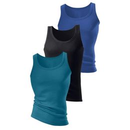 H.I.S. H.I.S Tanktops Herren Größe S blau / petrol / schwarz