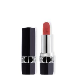 Rouge Dior Farbiger Lippenbalsam - Florale Pflege Natürliche Couture-farbe Nachfüllbar, Lippen Make-up, lippenstifte, Stift, rot (760 FAVORITE), mattierend, Deckkraft: Hoch,