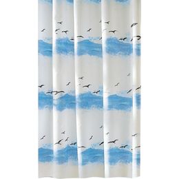 Kleine Wolke® Duschvorhang "Seaside", blau