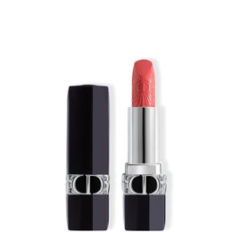 Rouge Dior Lippenstift - Nachfüllbar Samtige Matte Und Satinierte Finishs, Lippen Make-up, lippenstifte, rot (471 ENCHANTED PINK),