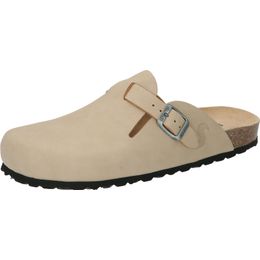 THIES® Clogs, Lederoptik, für Herren, beige, 42