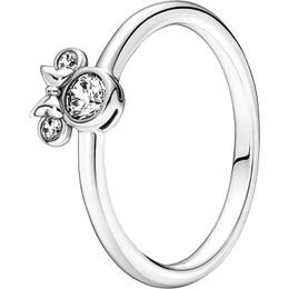 Damen Ring "Disney x Pandora Minnie Mouse", 925er Silber, silber
