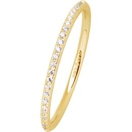 XENOX Damen Ring "XS1721G", 925er Silber, gold