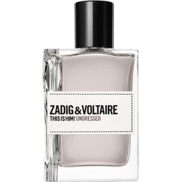 Zadig & Voltaire ZADIG & VOLTAIRE This Is Him! Undressed, Eau de Toilette, 50 ml, Herren, würzig/holzig