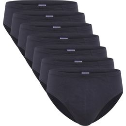 GALERIA essentials Slip, 7er-Pack, uni, für Herren, blau, 8