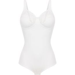 Felina Moments Shapingbody, bügellos, Stickerei, für Damen, weiß, 80C