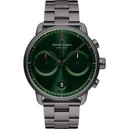 Nordgreen Herren Chronograph "PI42GM3LGUGS", grau