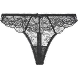 Aubade String "Danse des Sens", Spitze, Schleife, für Damen, schwarz, 40