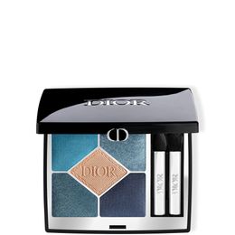 Diorshow 5 Couleurs Lidschattenpalette – Cremige Textur Langer Halt Und Komfort, Augen Make-up, lidschatten, Puder, blau (279 DENIM), mattierend/satin/glitzernd,