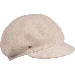 Loevenich Schirmmütze, Wolle, für Damen, beige, OneSize