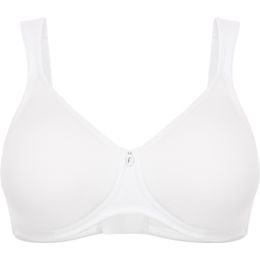 Felina Pure Balance BH, ohne Bügel, nahtlose Cups, für Damen, weiß, 100B