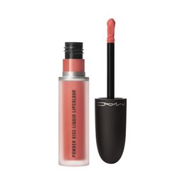 MAC M·A·C Powder Kiss Liquid Lipcolour, Lippen Make-up, lippenstifte, rosa (MULL IT OVER), langanhaltend/mattierend, Deckkraft: Leicht bis Mittel,