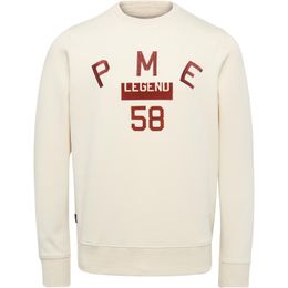 PME-Legend PME LEGEND Sweatshirt, Print, für Damen, weiß, L