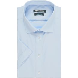 DUNMORE Hemd, Kurzarm, Haifisch-Kragen, für Herren, blau, 41