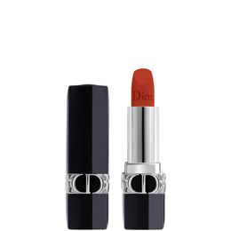 Rouge Dior Velvet - Lippenstift, Lippen Make-up, lippenstifte, rot (763 REDRED), mattierend,