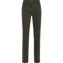 Zerres Cora Jeans, Straight-Fit, 5-Pocket-Style, für Damen, grün, 23