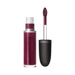 MAC M·A·C Meet Your Matte Retro Liquid Lipcolour, Lippen Make-up, lippenstifte, Fluid, lila (03 HIGH DRAMA), mattierend, Deckkraft: Hoch,