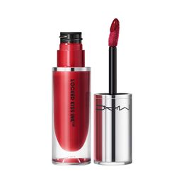 MAC M·A·C Locked Kiss Ink™ 24hr Lipcolour, Lippen Make-up, lippenstifte, Fluid, rot (PONCY), mattierend, Deckkraft: Hoch,